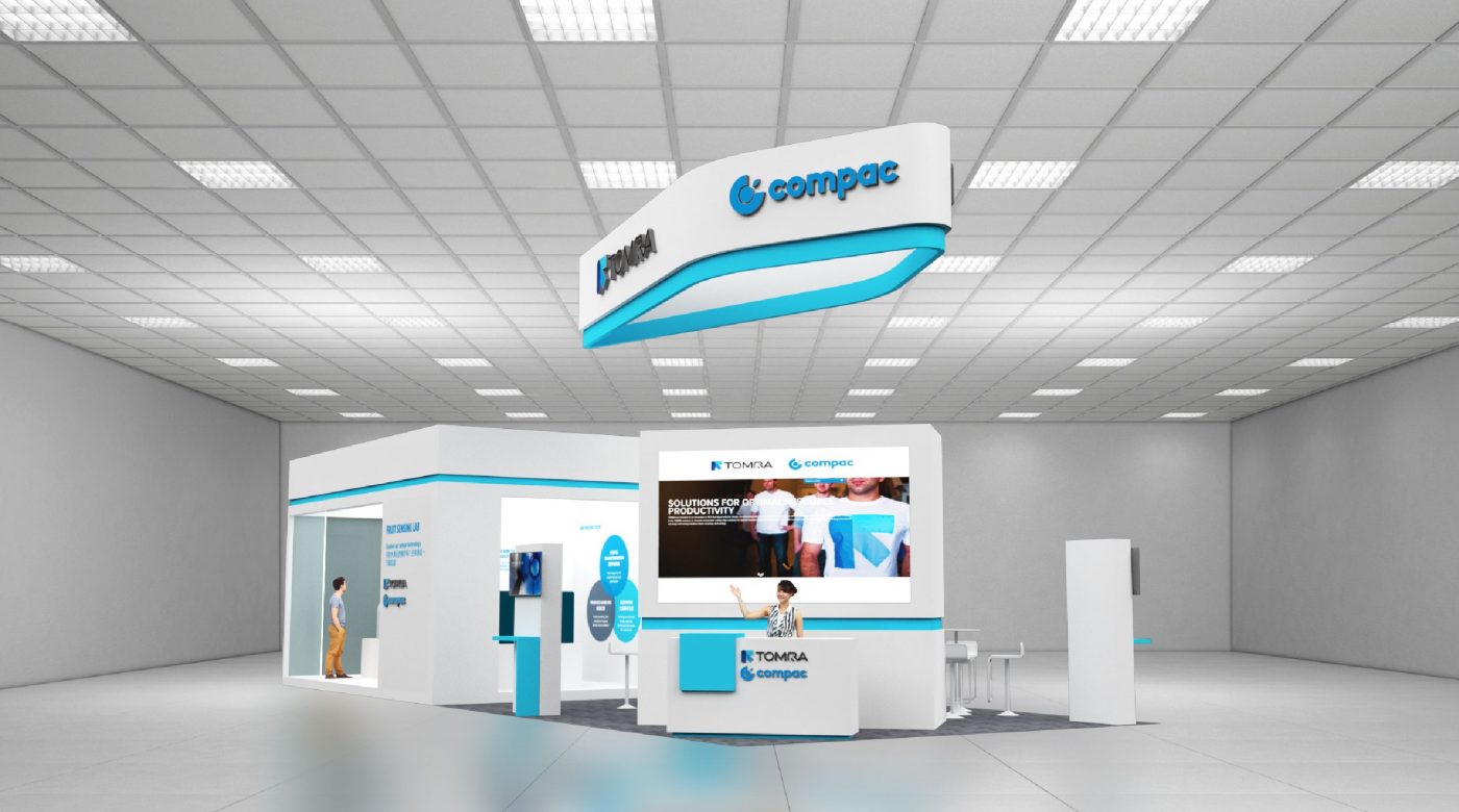 TOMRA and Compac联合参加2018年亚洲果蔬展，展位号5E馆28号